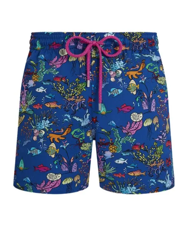 Vilebrequin Stretch Short Swim Trunks Aquarium