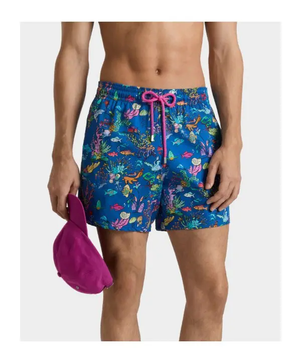 Vilebrequin Stretch Short Swim Trunks Aquarium
