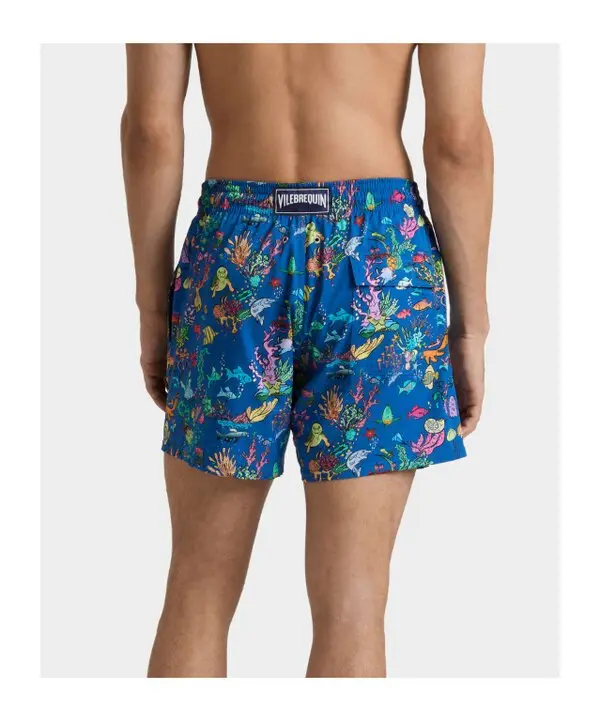 Vilebrequin Stretch Short Swim Trunks Aquarium