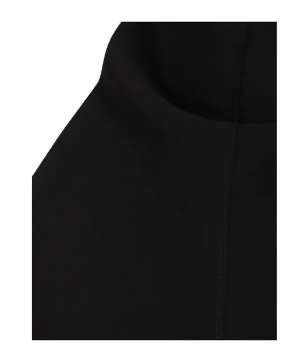Khaite Halter Neck Backless Top With Buckle Detail - Black