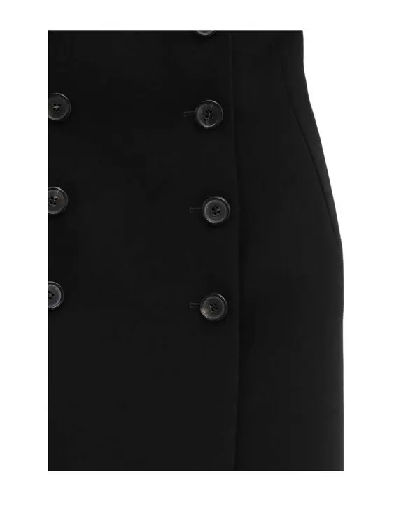 Khaite High-waisted Midi Skirt
