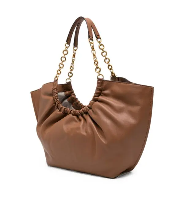 Michael Kors Small Indie Cinch Chain-link Shoulder Bag