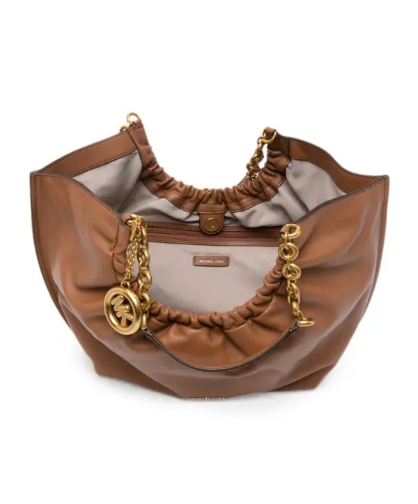 Michael Kors Small Indie Cinch Chain-link Shoulder Bag