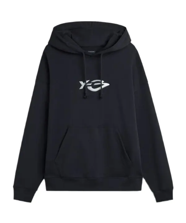 Y3 French Terry Liquid Logo Hoodie
