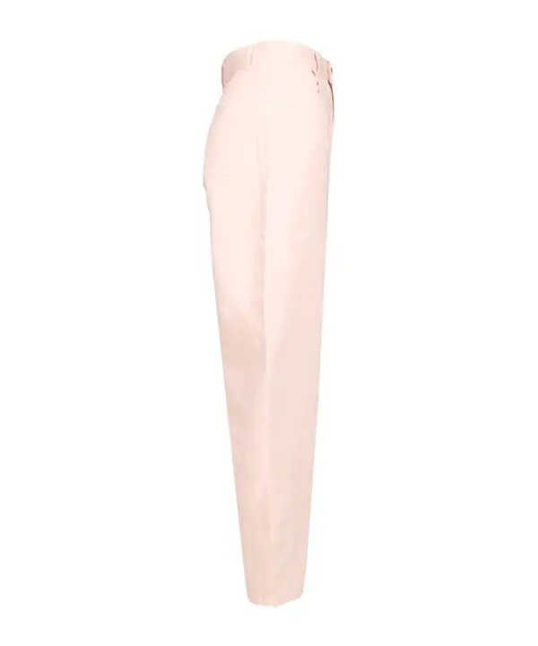 Alaïa High-rise Wide-leg Pants - Pink