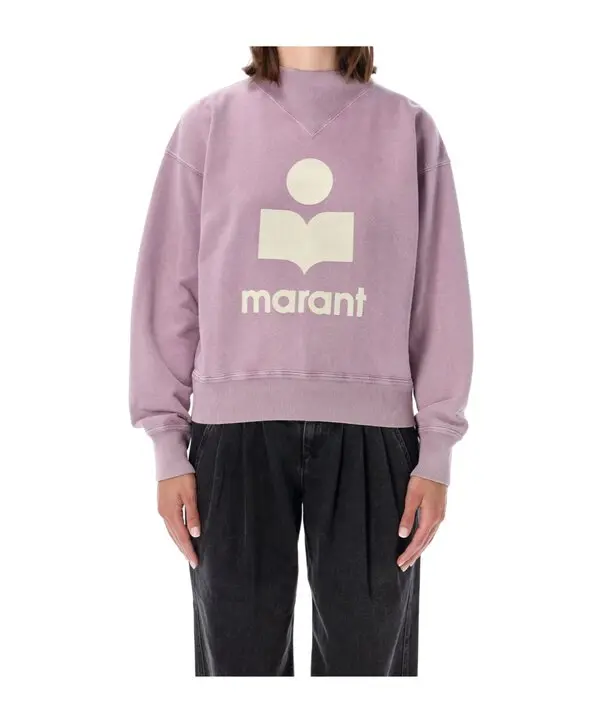 Isabel Marant Étoile Moby Logo Sweatshirt - Pink