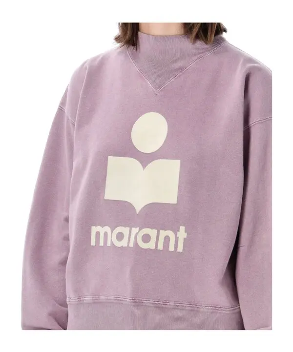 Isabel Marant Étoile Moby Logo Sweatshirt - Pink