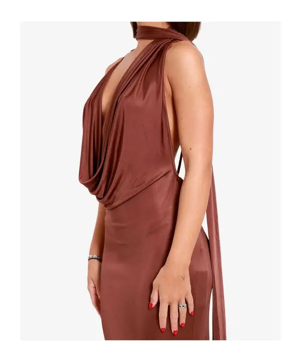 AMAZUIN V-neck Dress