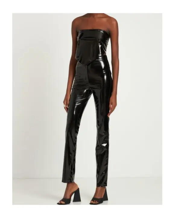 ROTATE BY BIRGER CHRISTENSEN Flared Casual Pants