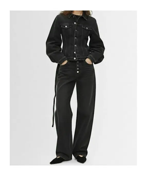 JEAN PAUL GAULTIER Long-sleeved Denim Jacket