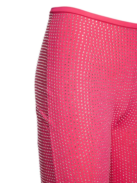 Giuseppe Di Morabito Crystal-embellished Casual Pants