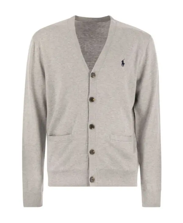 Polo Ralph Lauren Embroidered Knit Cardigan