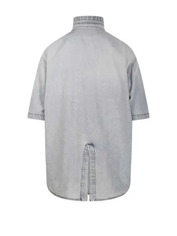 DARKPARK High-neck Short-sleeved Shirt