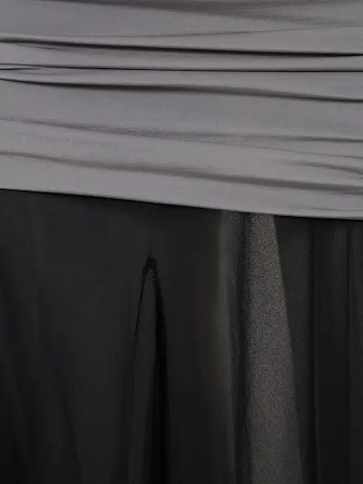 Tory Burch Gathered Silk Skirt