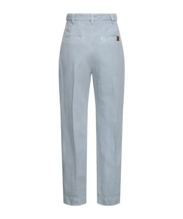Brunello Cucinelli Belt Ring Casual Pants