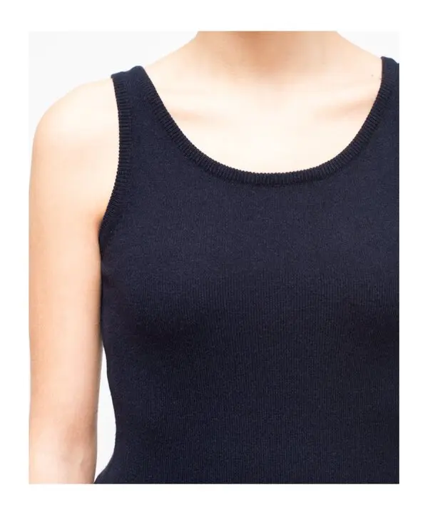 Lela Rose Crew Neck Vest