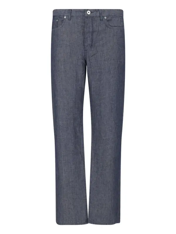 Dior Long Regular Fit Jeans - Blue
