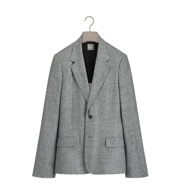 Dior Riviera Single-breasted Jacket - Grey