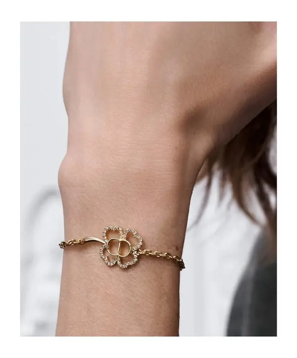 Dior Cd Shiny Clover Bracelet
