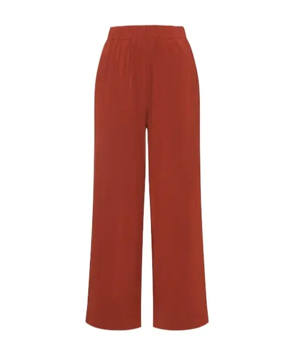 Max Mara Plain Jersey Wide-leg Pants