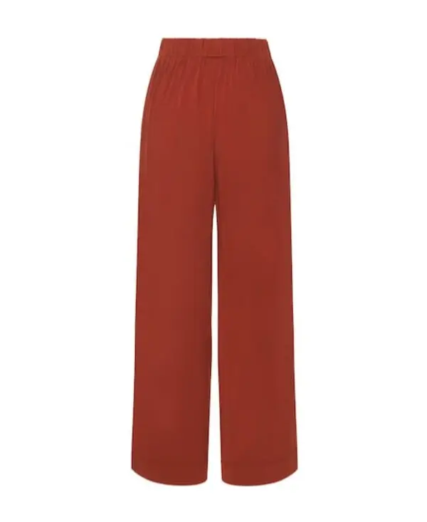 Max Mara Plain Jersey Wide-leg Pants