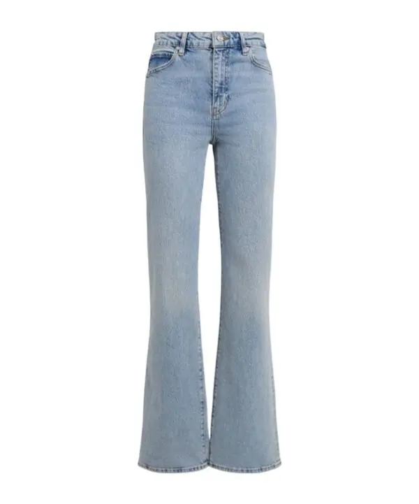 FRAME The Arrow Cotton High Rise Jeans - Dolly