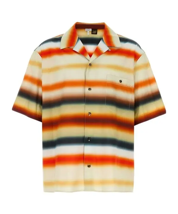 Loewe Striped Short-sleeve Shirt - No