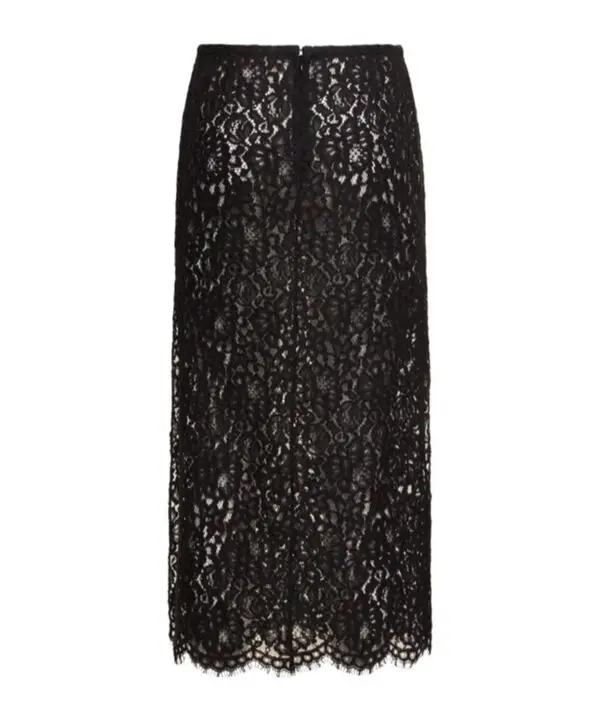 Michael Kors Lace Side-split Mid-length Skirt