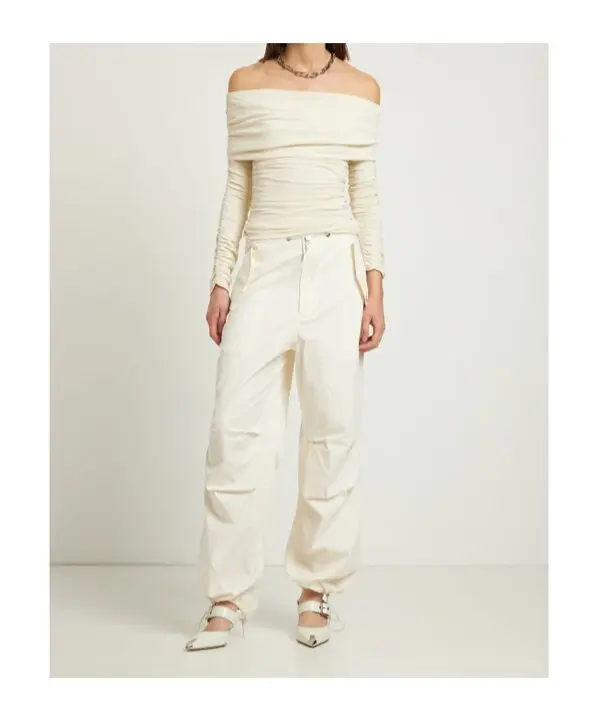 DION LEE Cotton Twill Parachute Cargo Pants