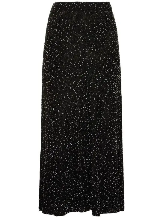 Gabriela Hearst Printed Elastic Waist Skirt