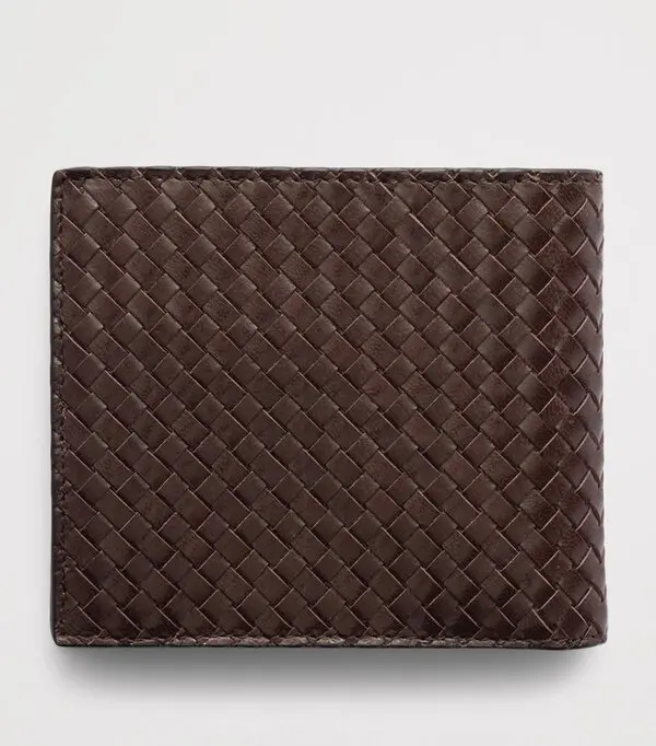 Prada Leather Woven Wallet
