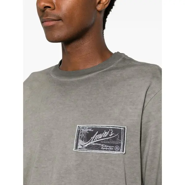 Amiri Grey T-shirts & Vests T-shirts - Gray