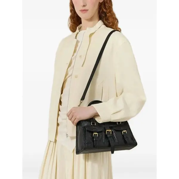Mulberry Leather Tote Bag
