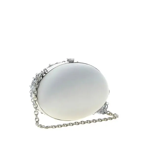 SELF-PORTRAIT Crystal Embellished Clutch Bag