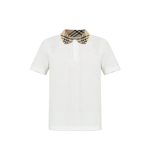 Burberry Polo Shirts - White