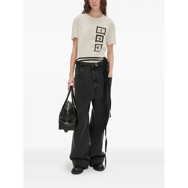 ANN DEMEULEMEESTER Graphic Print T-shirt