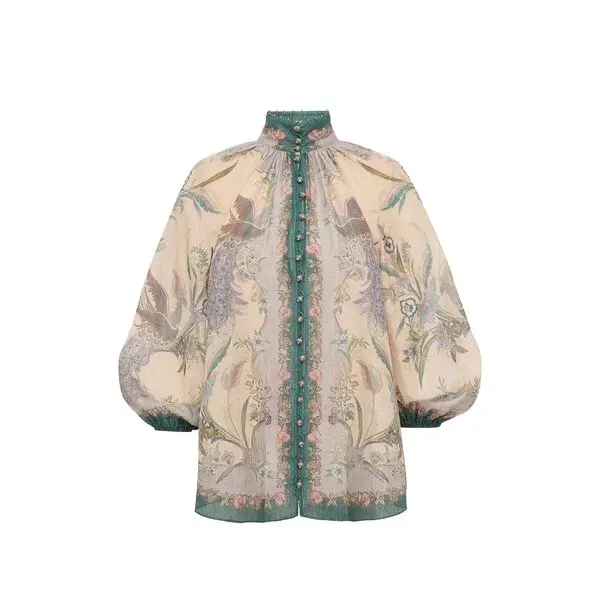 Zimmermann Neutrals Tops Blouses
