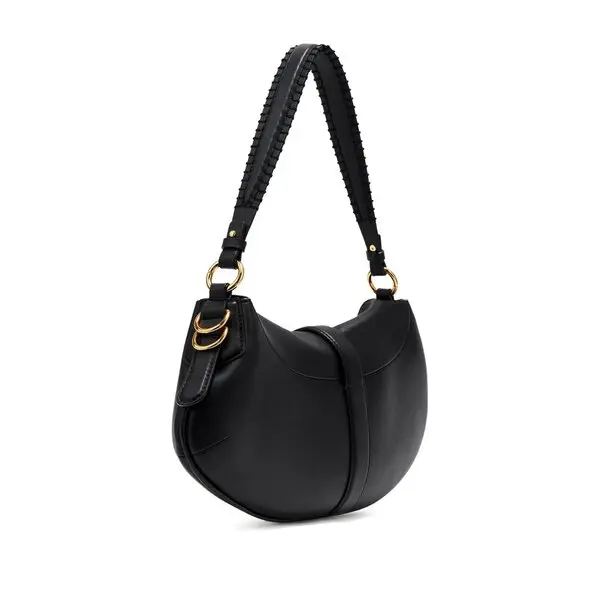 GANNI Shoulder Bag With Gold-tone Hardware - Black