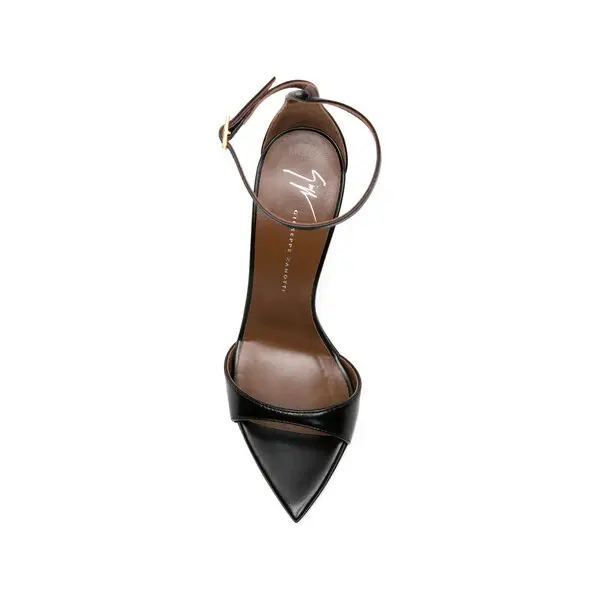 GIUSEPPE ZANOTTI Leather Stiletto Heel Sandals