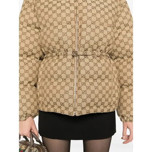 Gucci Neutrals Jackets Puffer Jackets