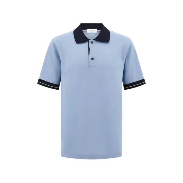 FERRAGAMO Polo Shirts - Blue