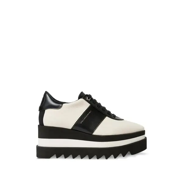 Stella McCartney Platform Derby Shoes - Cream