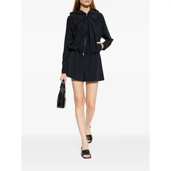 Alexander Wang Draped Zip-up Hoodie