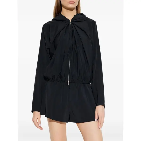 Alexander Wang Draped Zip-up Hoodie
