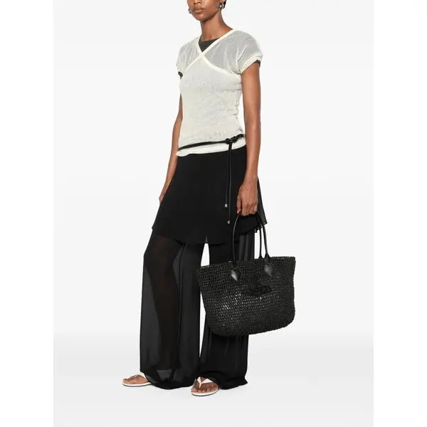 VIVIENNE WESTWOOD Raffia Tote Bag