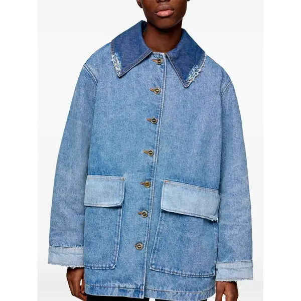GANNI Jackets Denim Jackets