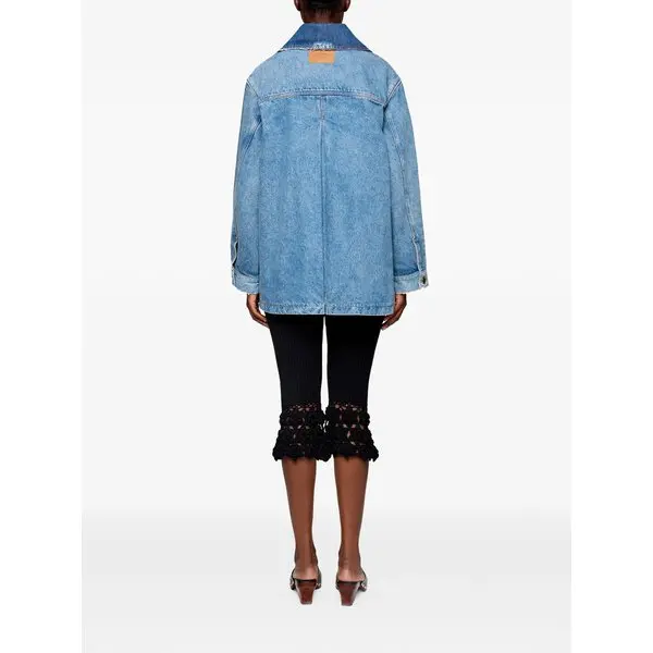 GANNI Jackets Denim Jackets
