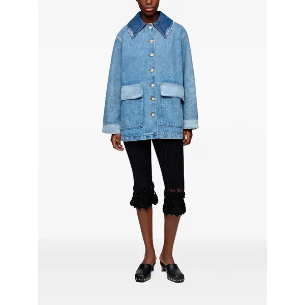 GANNI Jackets Denim Jackets