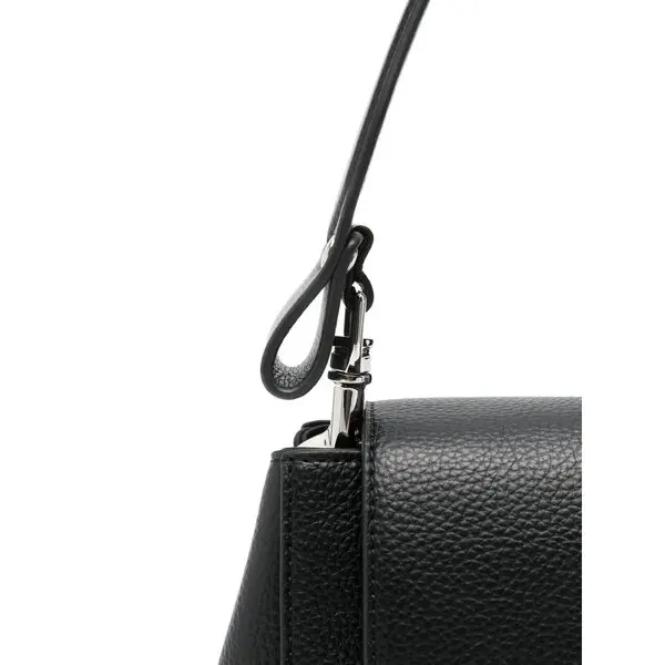 VIVIENNE WESTWOOD Textured Shoulder Bag - Black