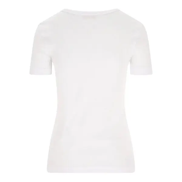 DIESEL® Ribbed Logo Detail T-shirt